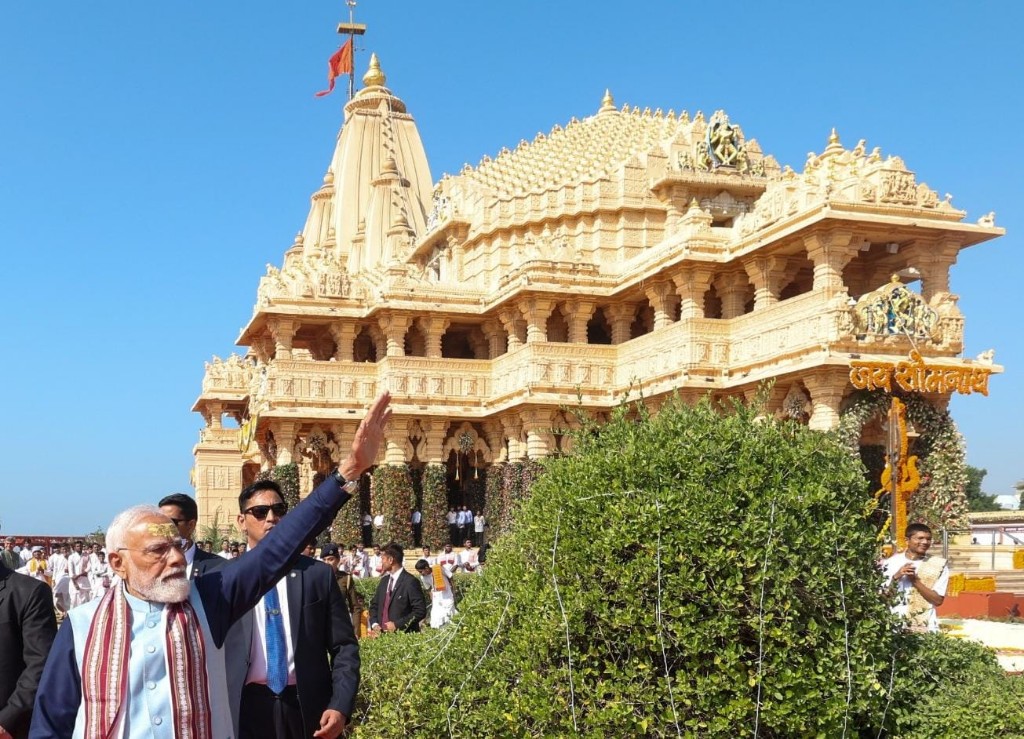 Perayaan 1000 Tahun Kuil Somnath di Gujarat India