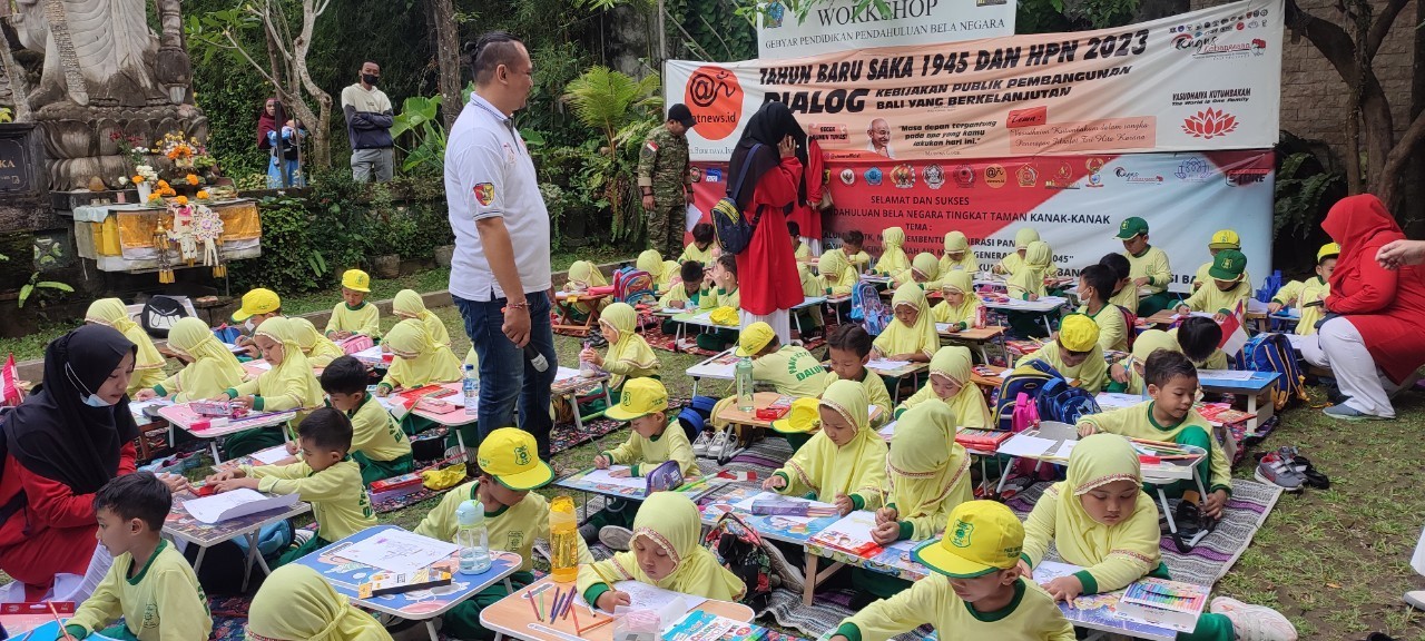 MPB, Lomba Mewarnai Tingkat PAUD/TK Semarakkan HUT RI Ke-78